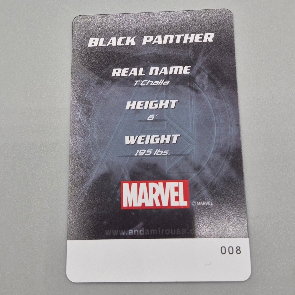 Marvel | Toys | Marvel Avengers Black Panther Arcade Trading Card ...
